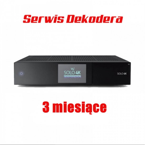 Serwis dekodera z gwarancją na 3 miesięcy
