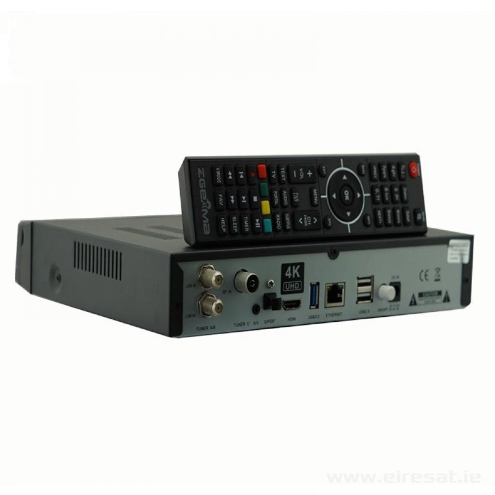 Dekoder Satelitarny Zgemma H7S 4K Ultra HD Enigma2